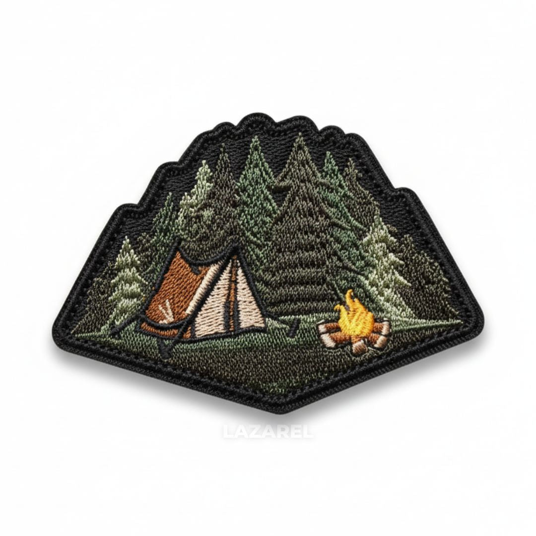 Evergreen Campsite Velcro Patch – Lazarel